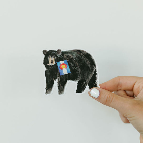 Colorado Bear Sticker – Lana's Shop
