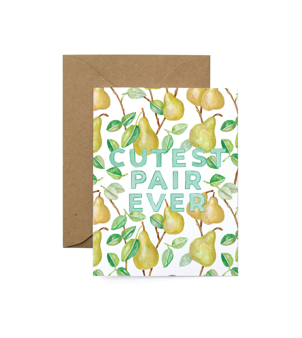 Cutest Pair Greeting Card – Lana's Shop