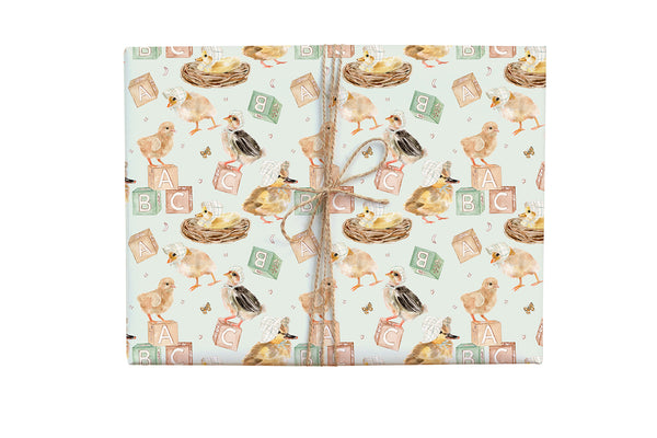 ABC Baby Duck Gift Wrap Roll – Lana's Shop