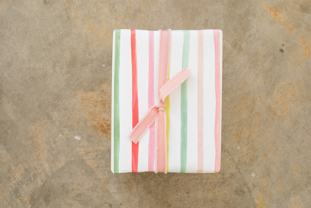 Happy Stripes Gift Wrap – Lana's Shop