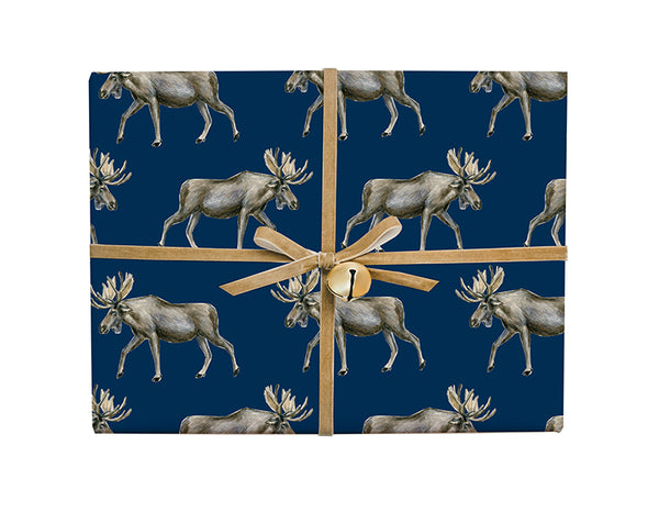Blue Moose Gift Wrap – Lana's Shop